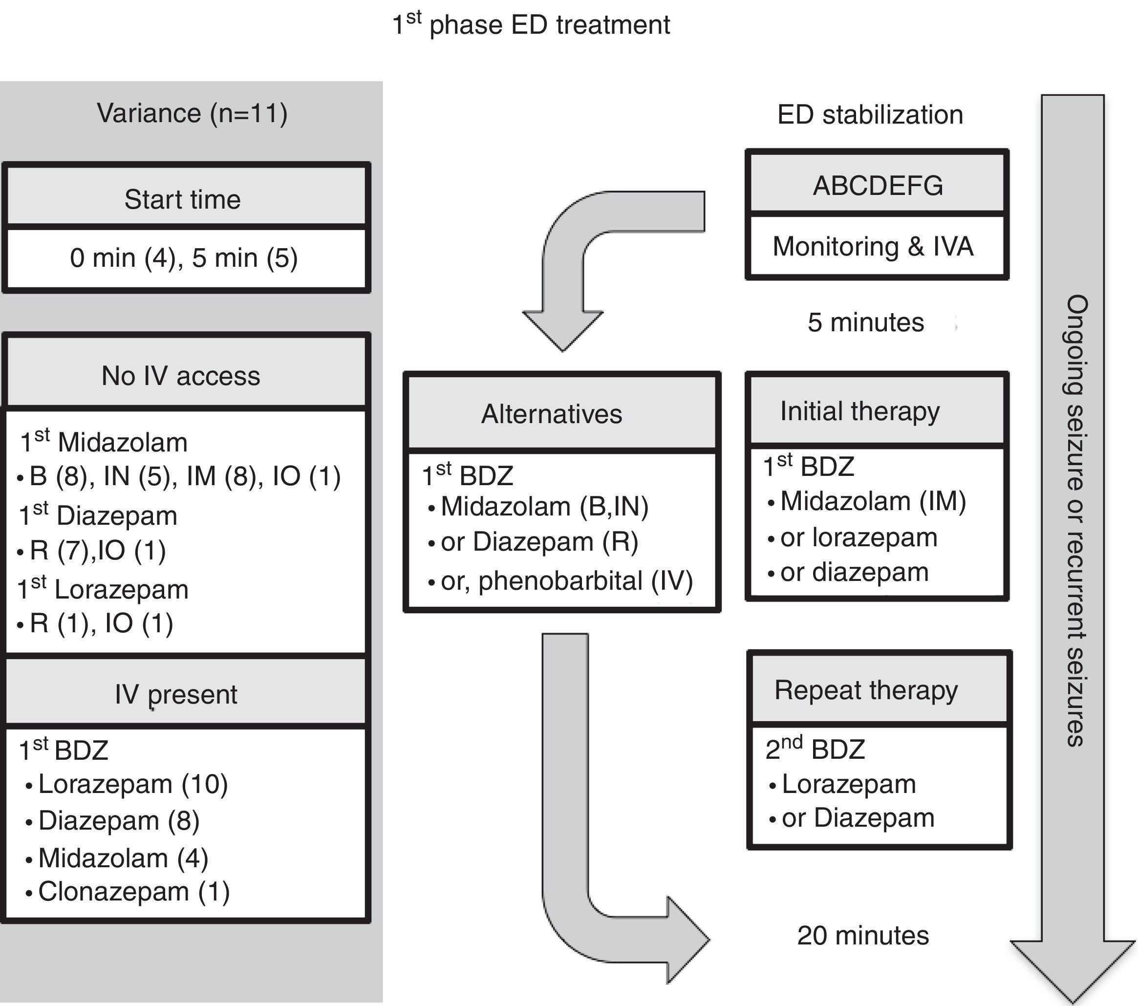 Management protocols for status epilepticus in the pediatric emergency ...
