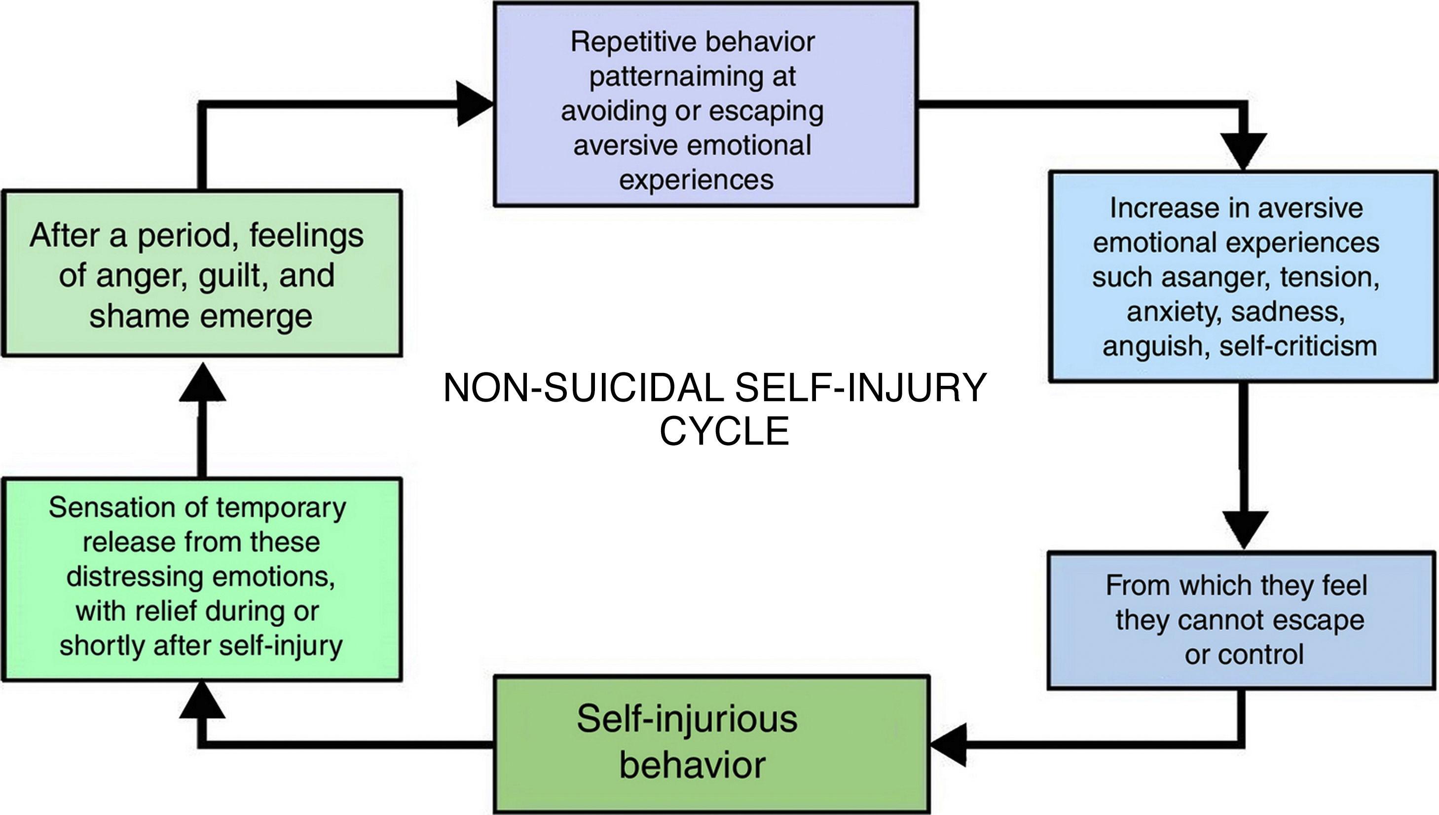 Profile of non-suicidal self-injury in adolescents: interface with ...