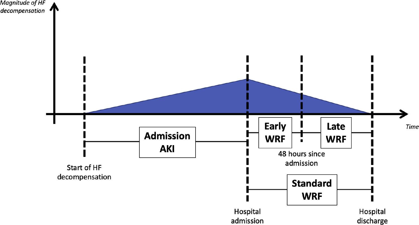 Acute kidney injury patterns in acute heart failure: The prognostic ...