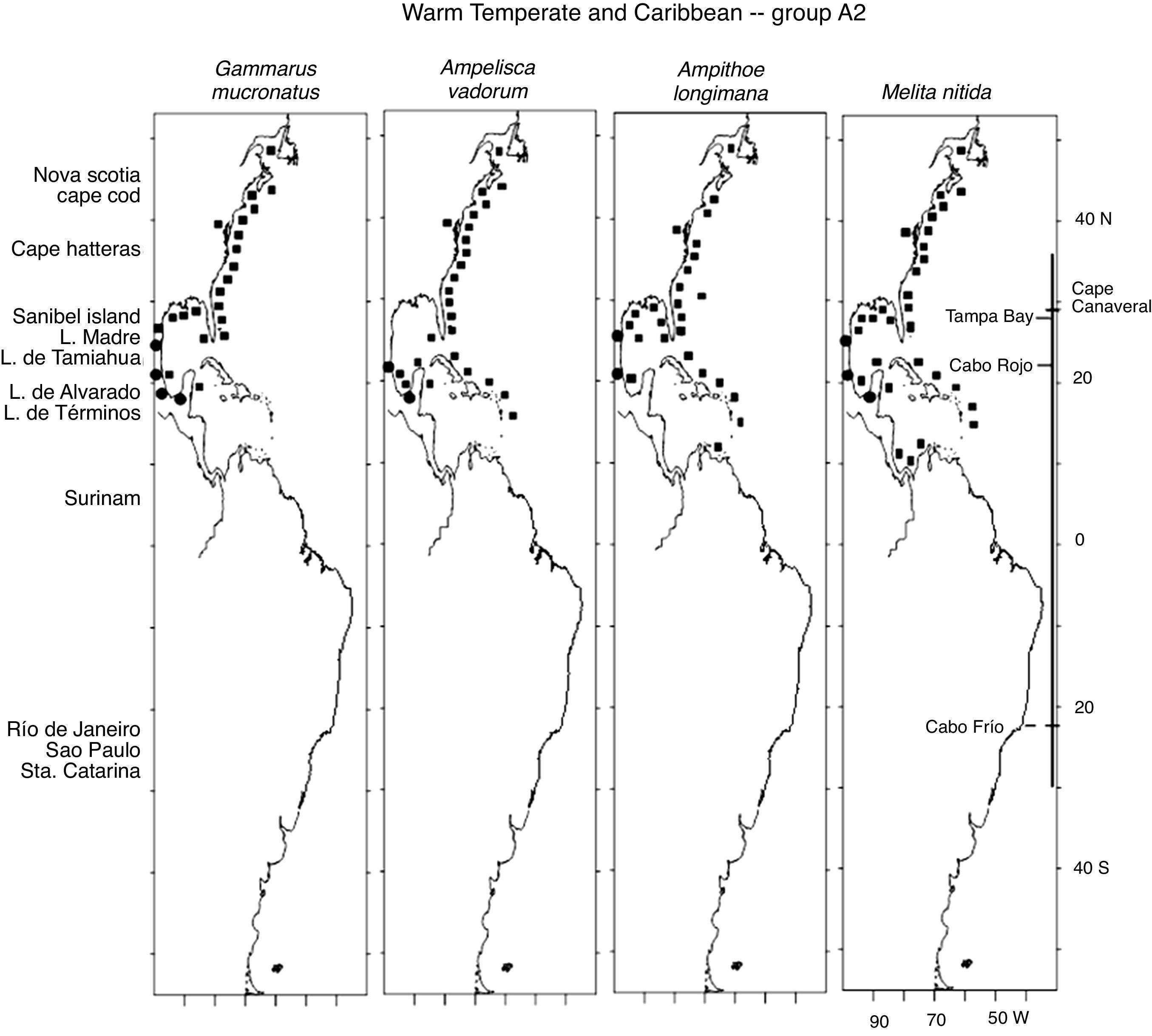 Updated checklist and zoogeographic remarks of benthic amphipods ...