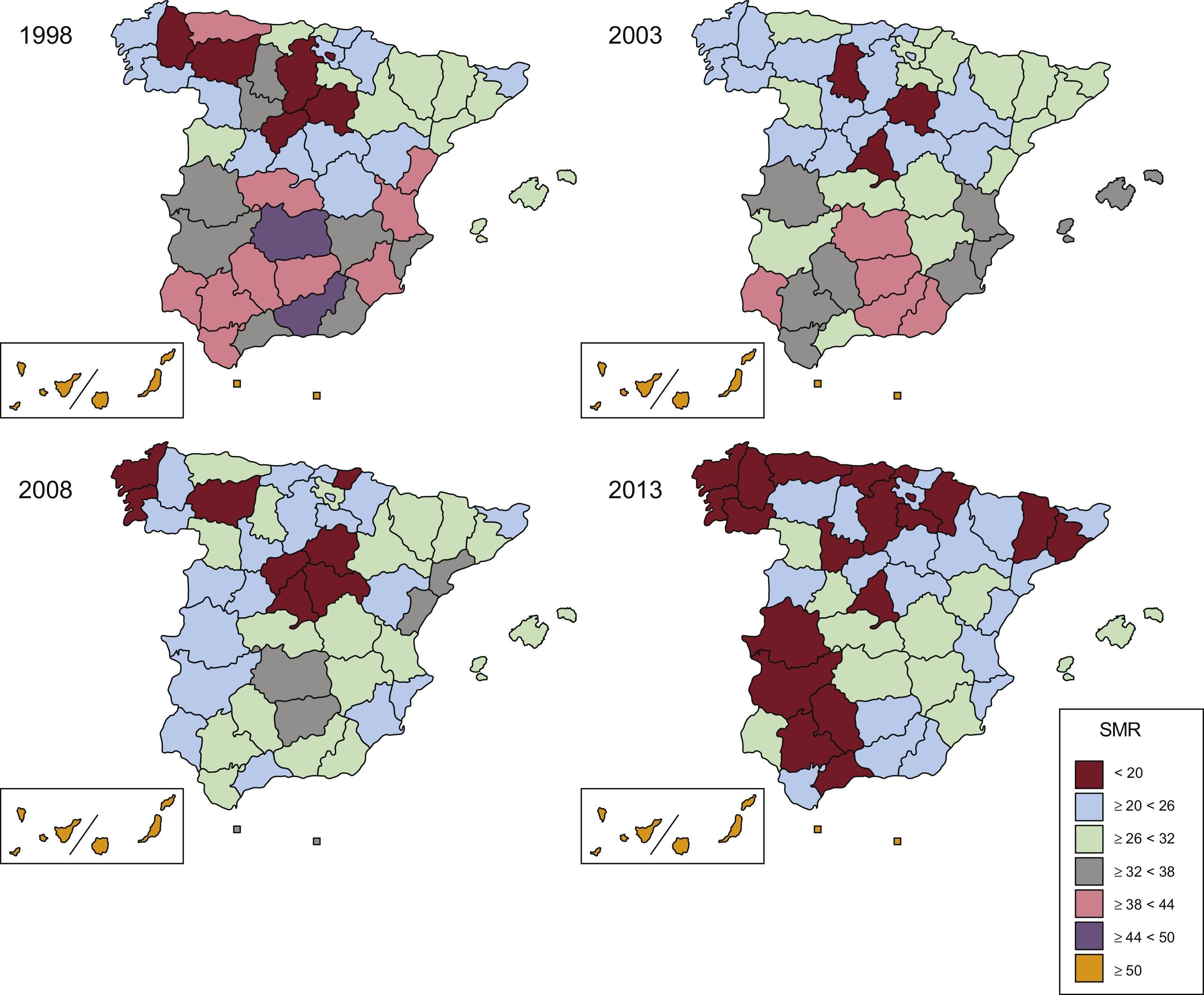 Trends in Mortality From Diabetes Mellitus in Spain: 1998-2013 ...
