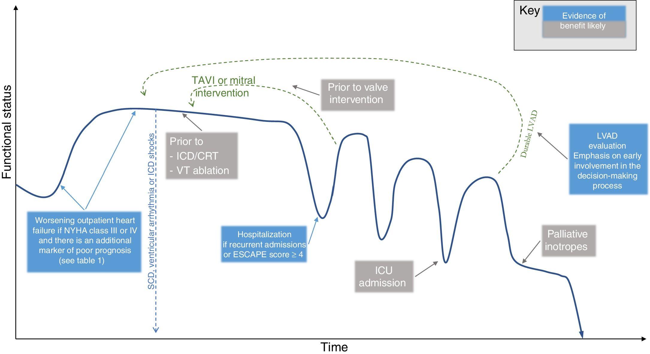 The right time for palliative care in heart failure: a review of ...