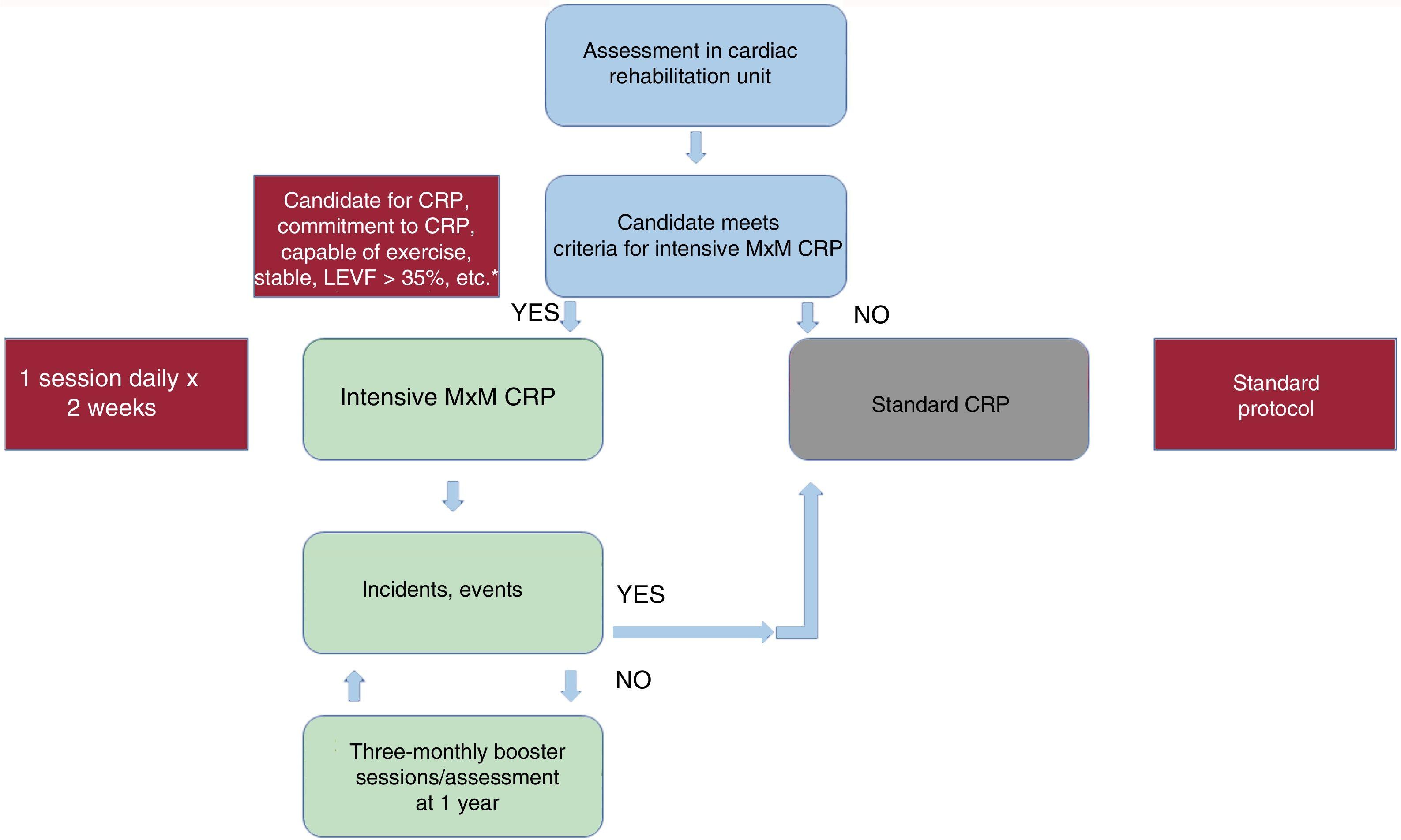 Feasibility and results of an intensive cardiac rehabilitation program ...