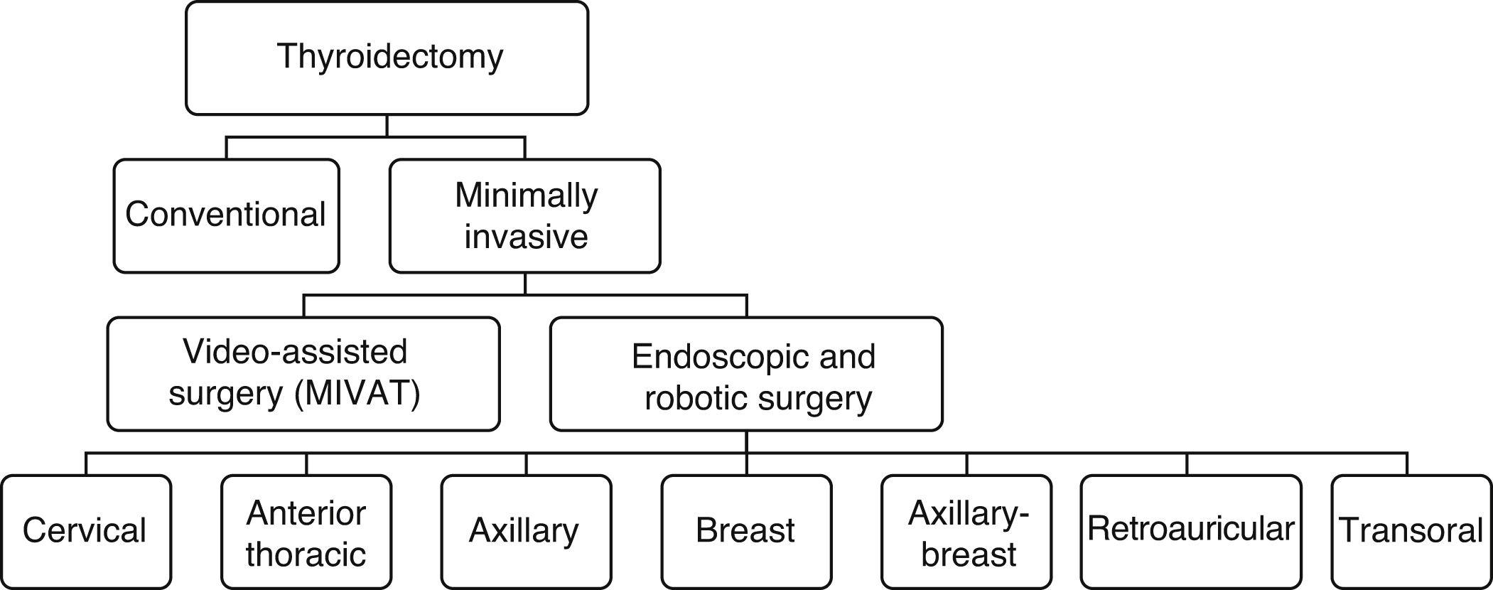 Surgical approaches to thyroid | Cirugía Española (English Edition)