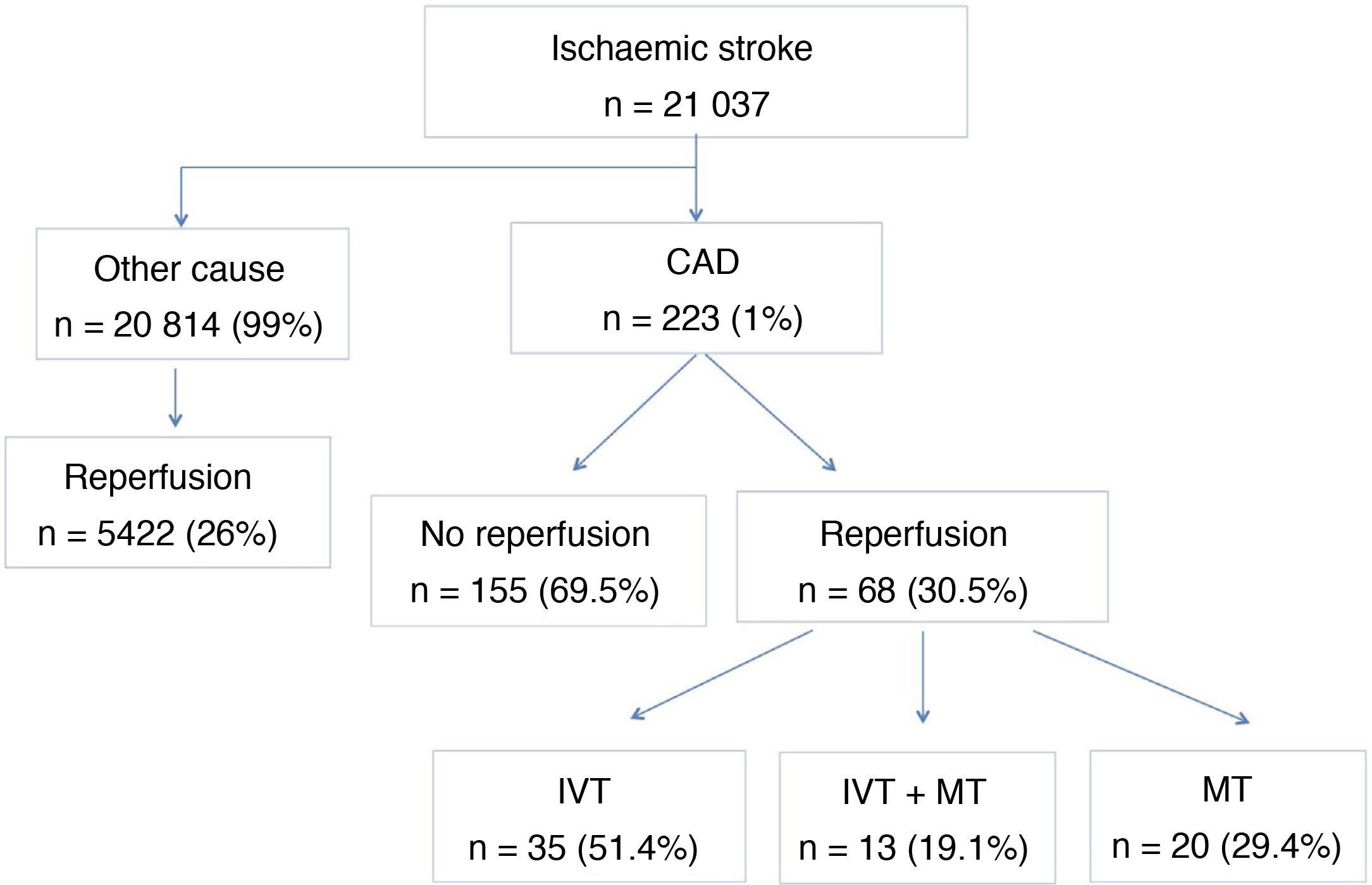 Reperfusion therapy in acute ischaemic stroke due to cervical and ...
