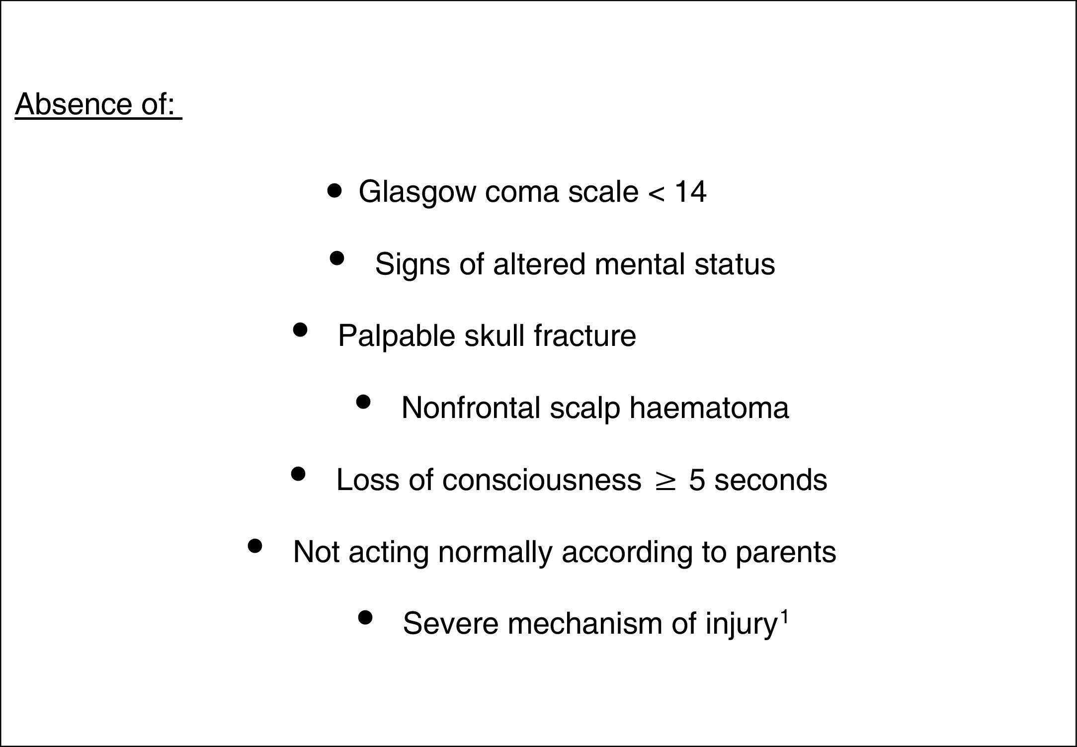 Variability in the management of infants under 3 months with minor head ...