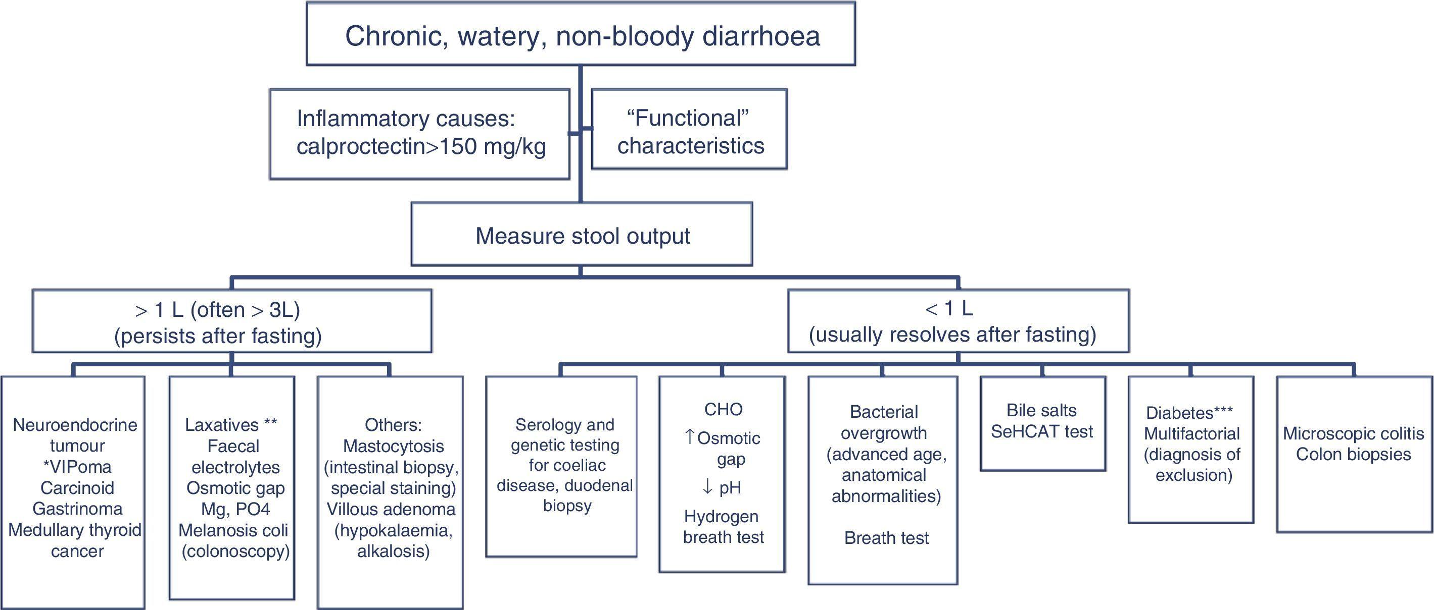 Chronic diarrhoea: Definition, classification and diagnosis ...