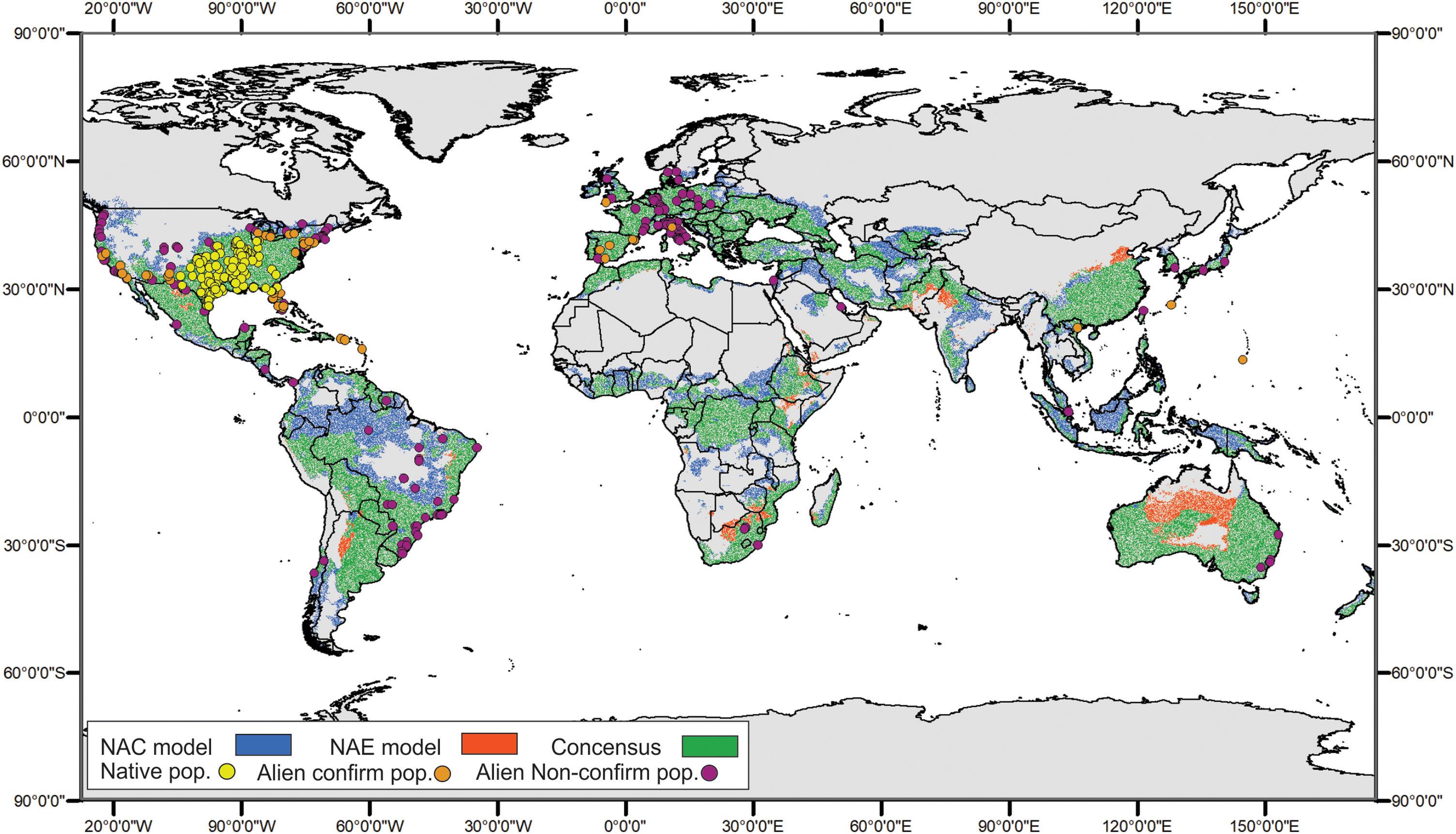 Modeling invasive species risk from established populations: Insights ...