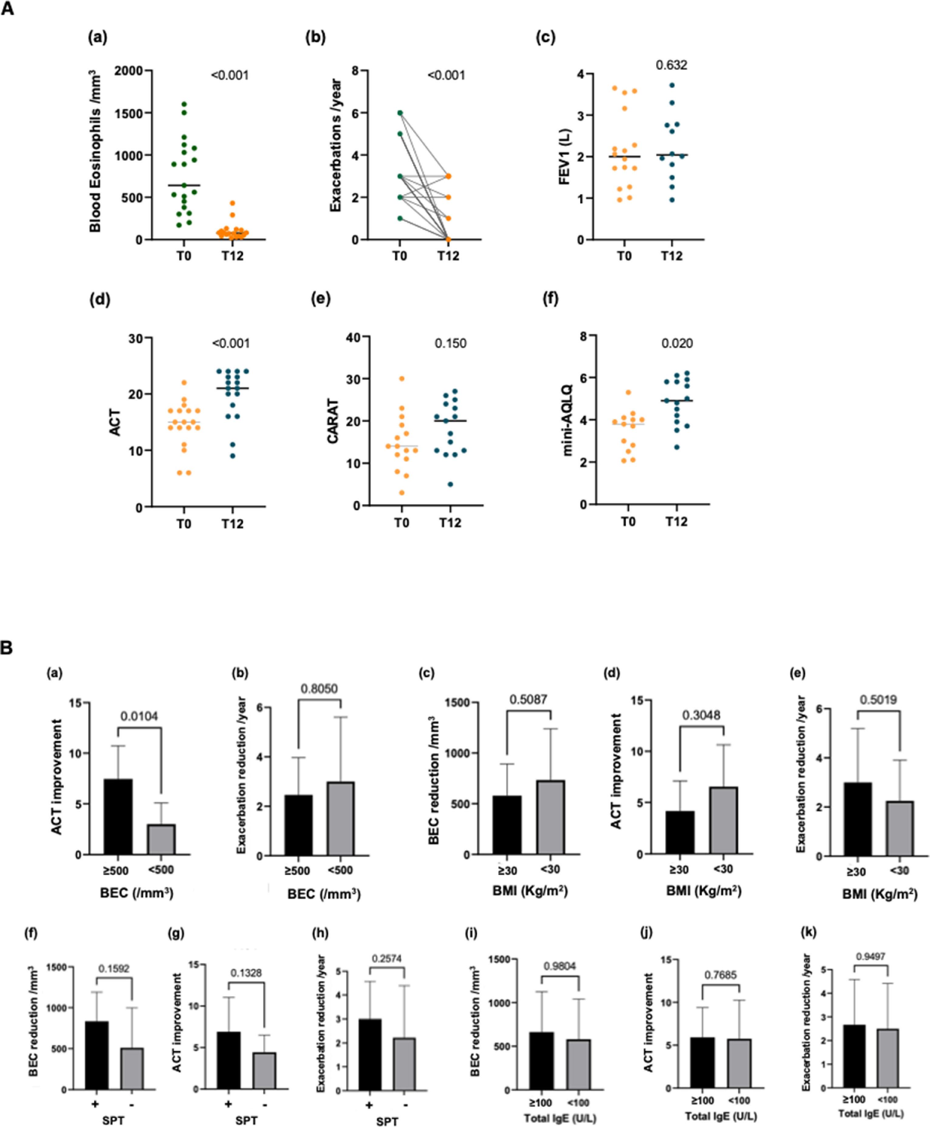 Mepolizumab for severe eosinophilic asthma – A one-year real life ...