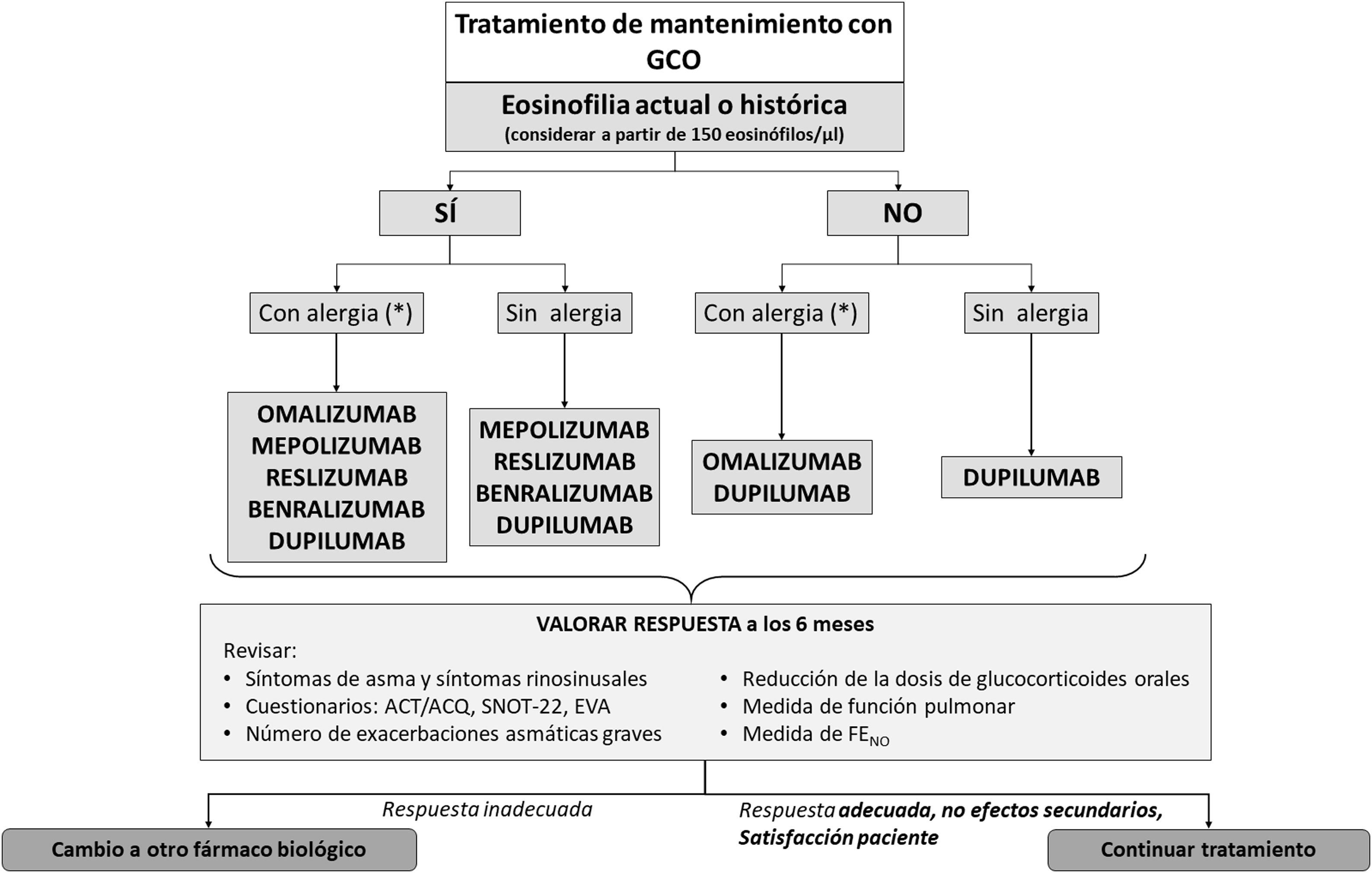 Documento de consenso de asma grave en adultos. Actualización 2022 ...