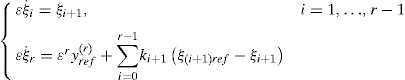 A gradient descent control for output tracking of a class of non ...