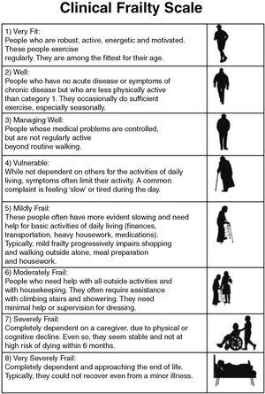 Influence of frailty in the outcome of surgical patients over 70 years ...