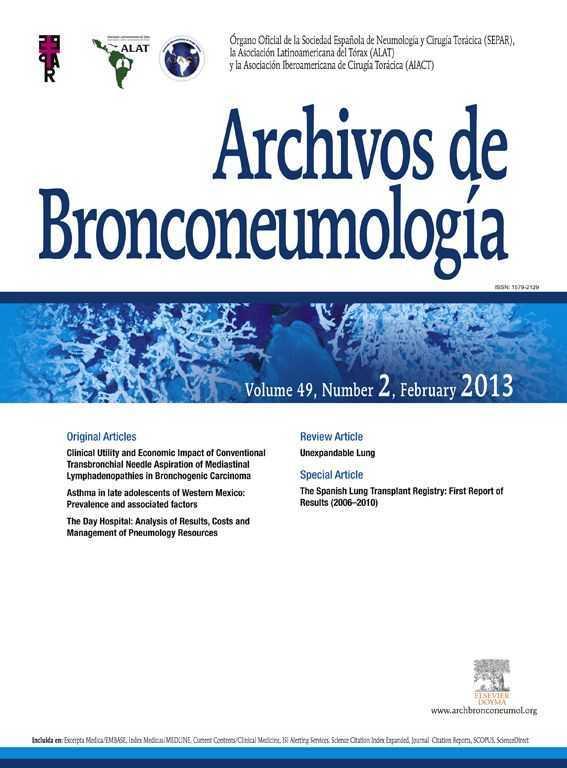 Archivos de Bronconeumología